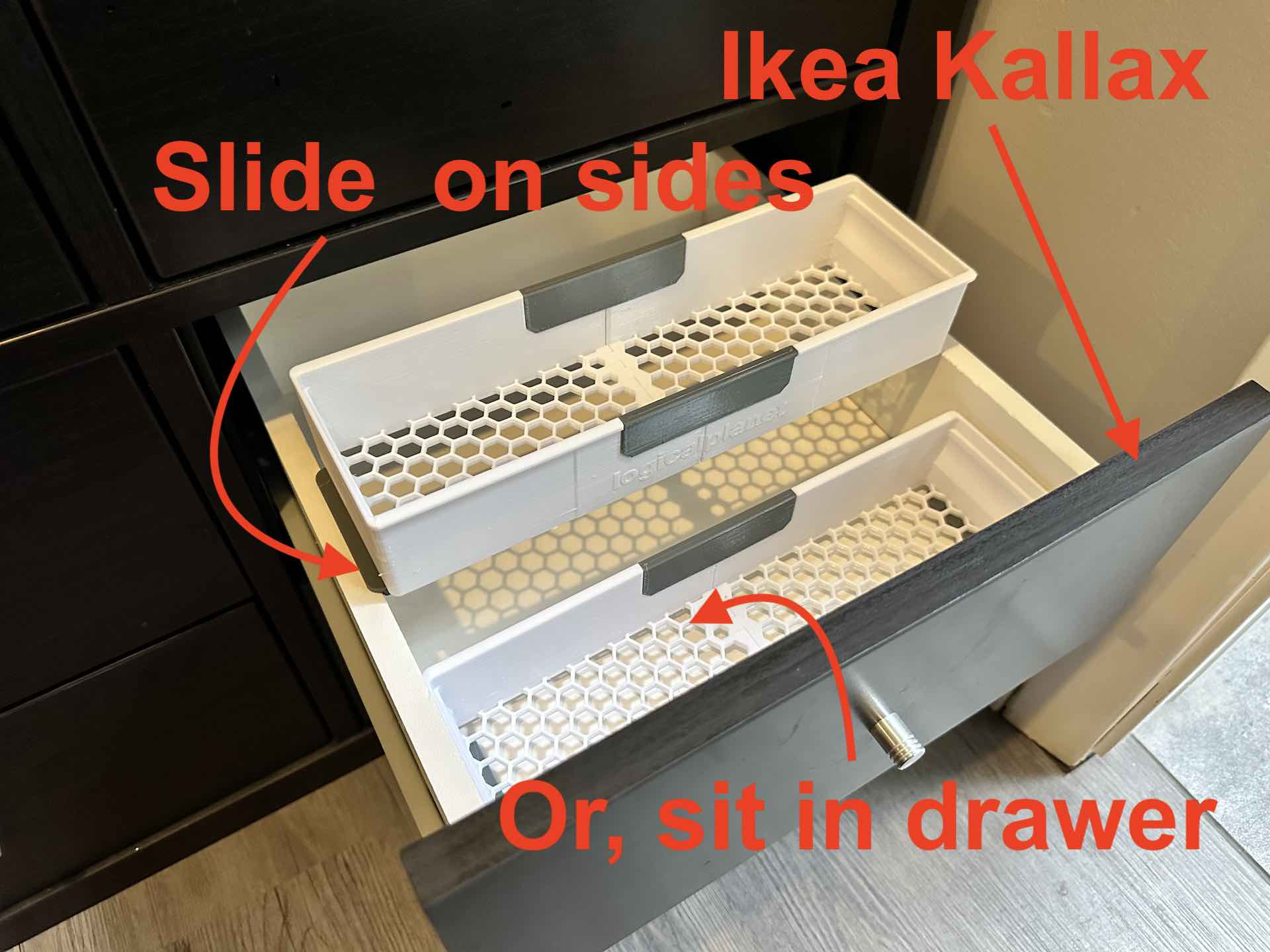 Kallax Drawer Trays - logicalplanet