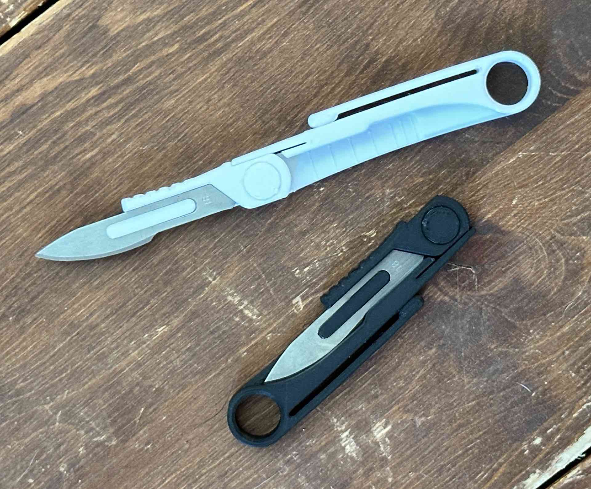 Print-in-Place Folding Scalpel - logicalplanet